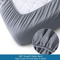Cot Sheets 30" x 75" x 9", 4 Piece Cot Sheet Set (2 Pack), Cot Size ...