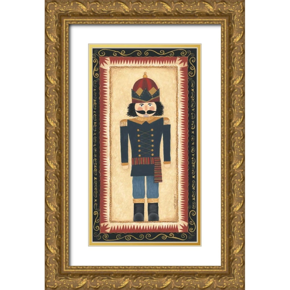 Shamp, Cindy 15x24 Gold Ornate Wood Framed with Double Matting Museum ...