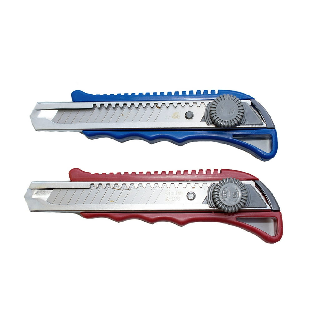 Heavy Duty Retractable Utility Knifes Box Cutter (quantity 2 pc ...