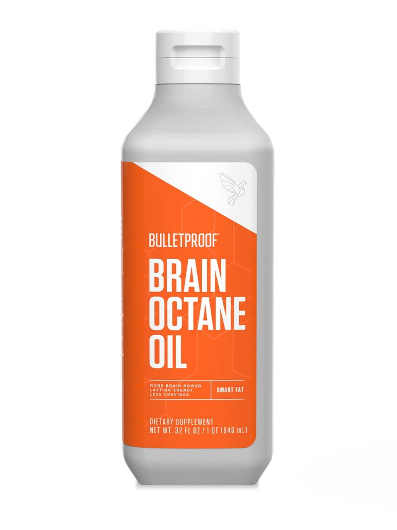 Bulletproof Brain Octane MCT Oil, Perfect for Keto and Paleo Diet, 100% ...