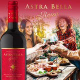 Astra Bella Rosso Semi-Sweet, Italian Red Blend 750ml Glass Bottle, 5.5 ...