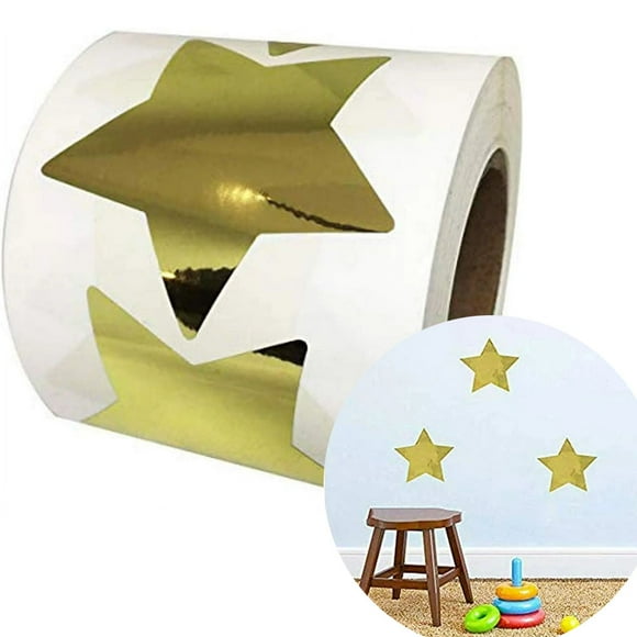 Gold Sticker Star