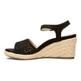 Vionic Womens Ariel Wedge Sandal Black - Walmart.com