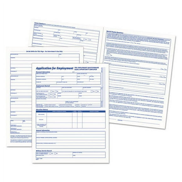 Employee Application Forms