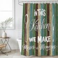 60x72 Inch Shower Curtains for Bathroom, Spoon Knife Kitchen Fabric ...