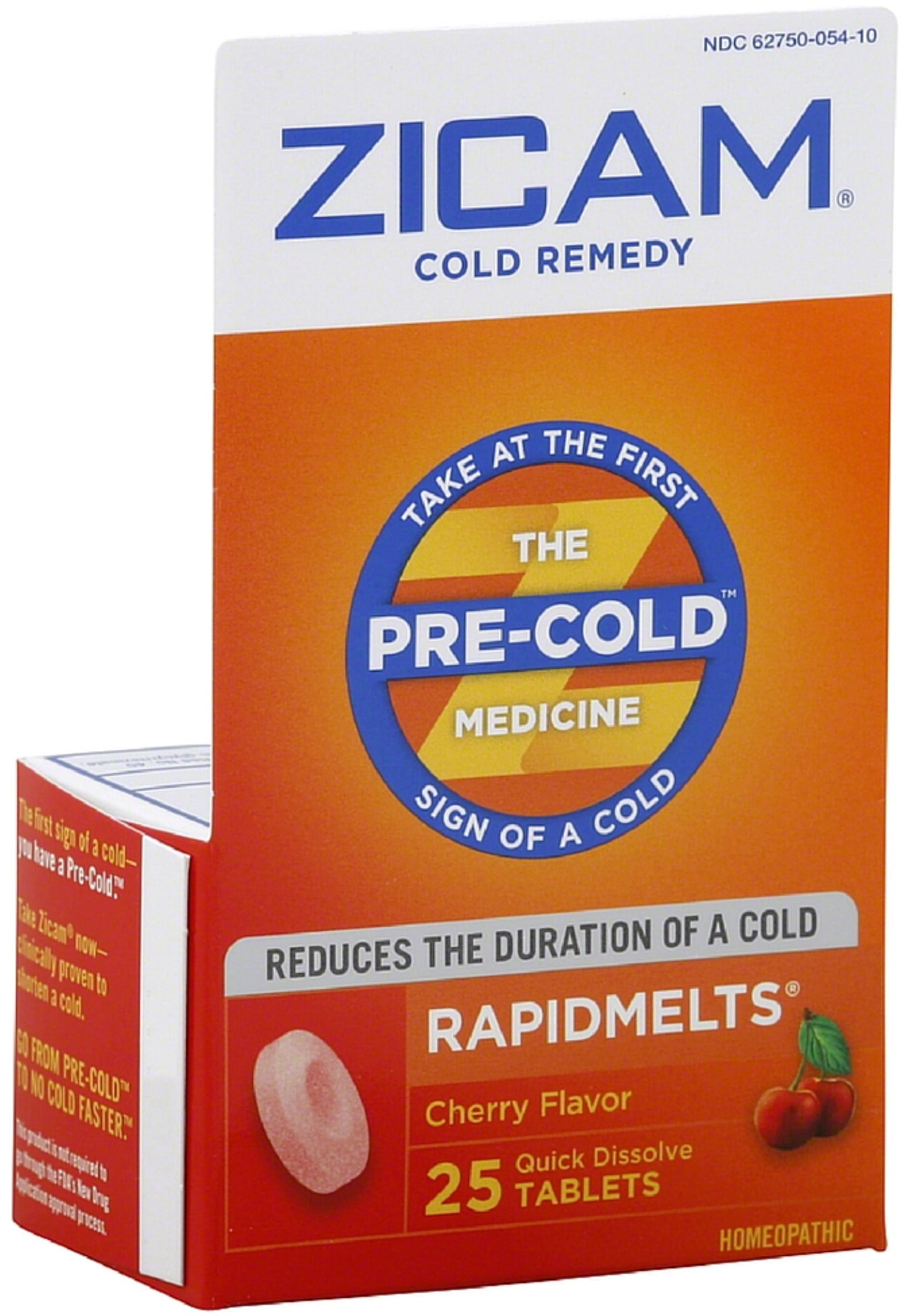 Zicam Cold Remedy RapidMelts, Cherry 25 ea (Pack of 2) - Walmart.com