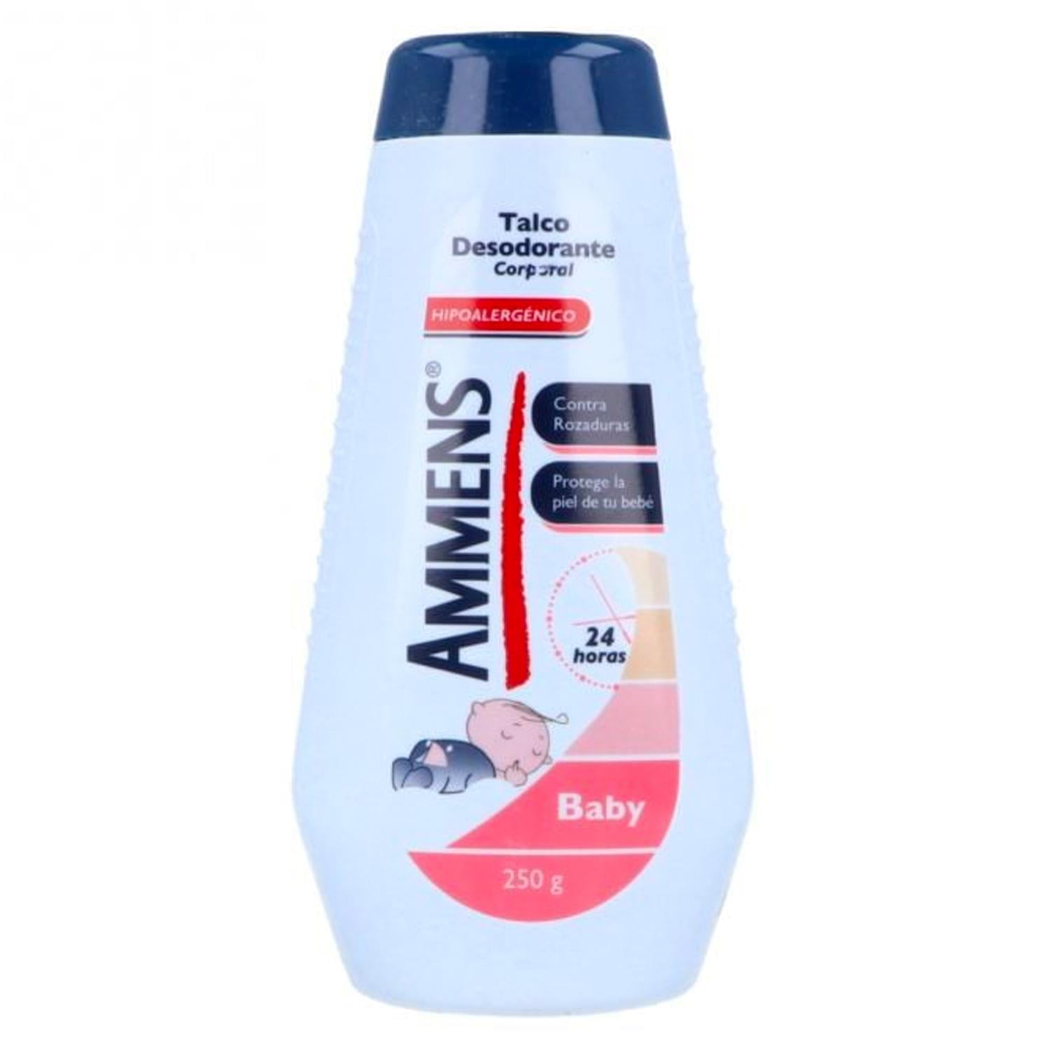 Talco Ammens Baby 250 gr multicolor | Walmart en línea