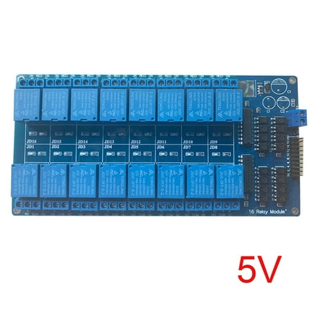 5V/12V 10A 16 Channel Relay Module Board Optocoupler Isolated Relay ...