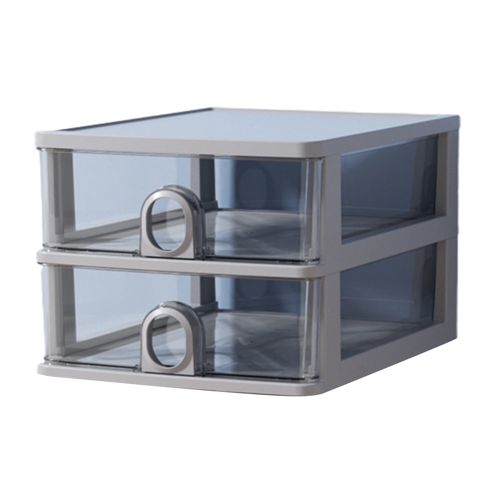 Hadanceo Multi Layer Office Storage Box with Handle Desk Drawer Type ...