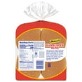 Heiner's White Hamburger Buns, 8 count, Hamburger Buns, 14 oz Bag ...