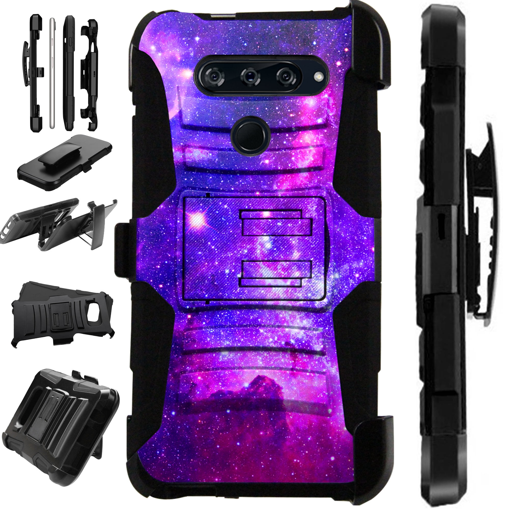 WORLD ACC LuxGuard Holster Case Compatible with LG K51 | LG Reflect ...