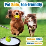 HOLYSTEED Small Breed Dog Chew Toy - 6pcs Non-Toxic Latex Squeaky Ball ...