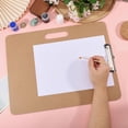 Portable Art Drawing Boards Rectangle Sketch Board with Handle Wood Tan ...
