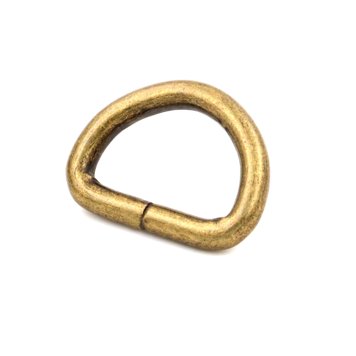 Wuuycoky Metal D-Rings Buckle, 0.6 inch Non-Welded for Webbing Sewing ...