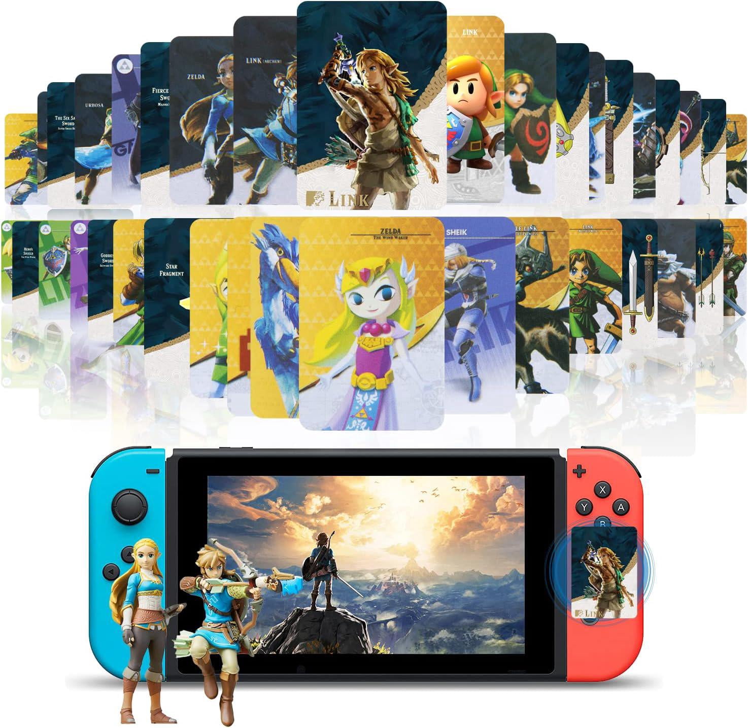 Full set of mini Amiibo cards compatible with The Legend of Zelda ...