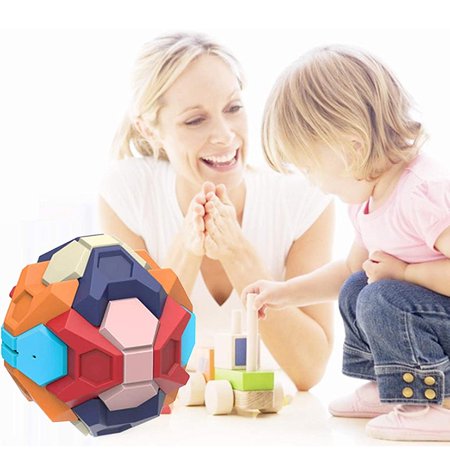 Puzzle Ball Games Money Bank 3D Assembly Building Money Bank Blocks ...