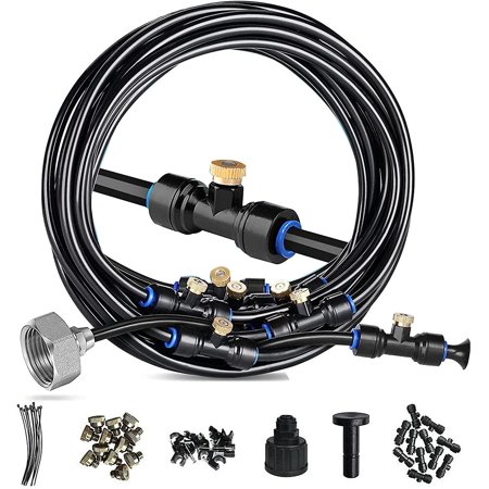 JOYWEI Outdoor Patio Mist Maker,outdoor Cooling Misting System,water ...