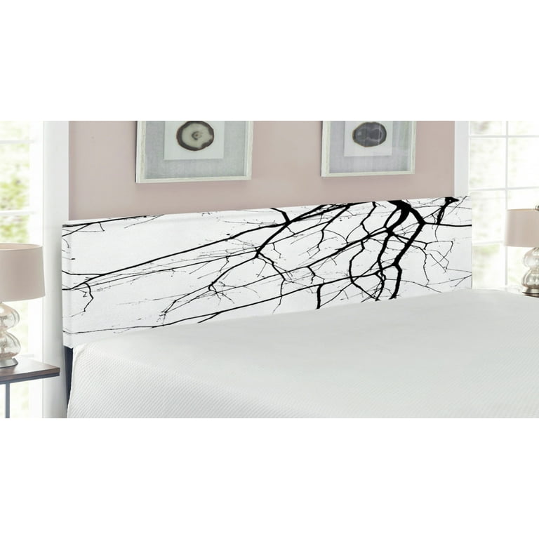 White Tree Branch Bed Frame