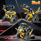 3-in-1 RC Robot Building Set, 520 PCS App-Controlled, STEM Gift for ...