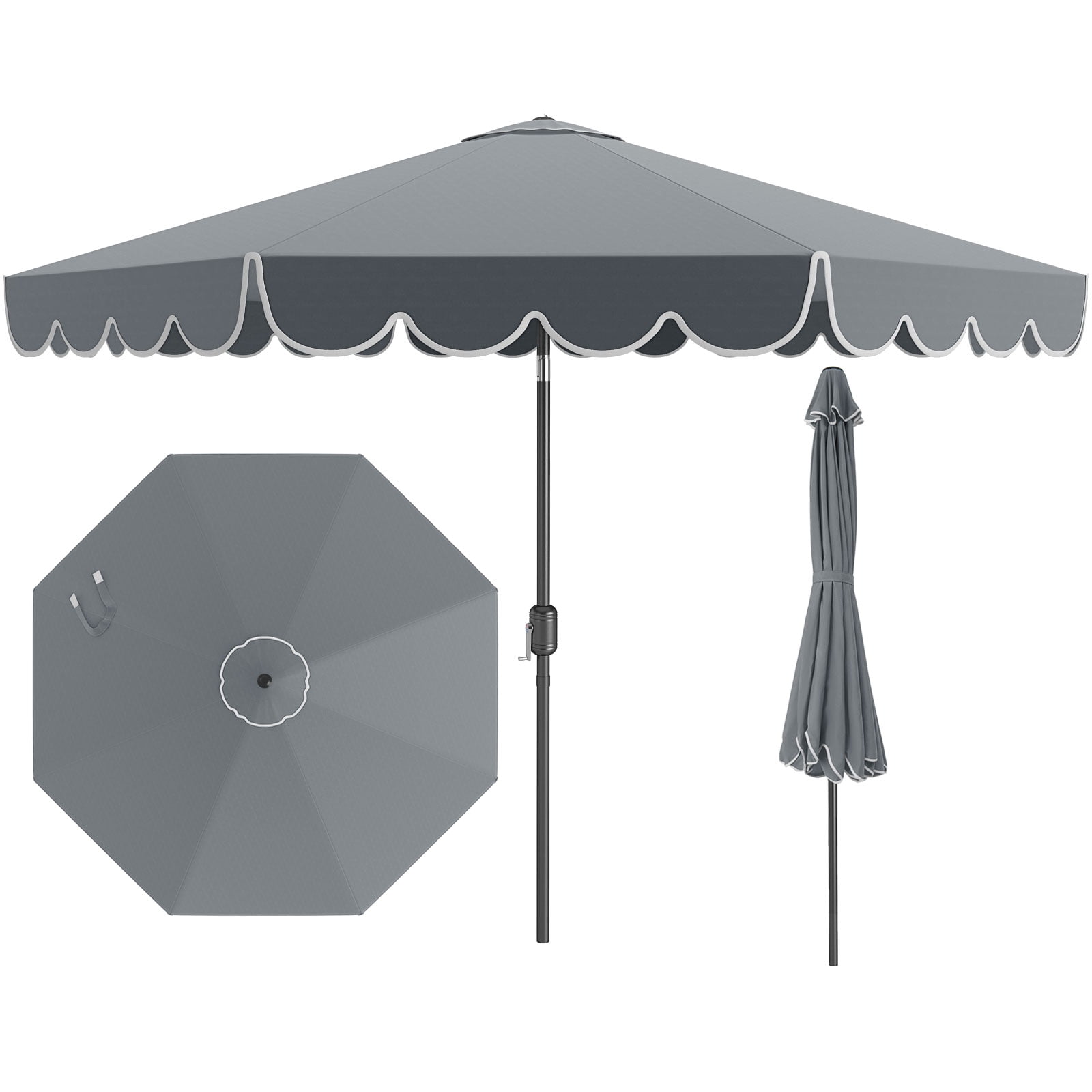 Click here for Costway 10 Ft Patio Umbrella With Crank Tilt Adjus... prices