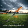 Swerveball Baseball Equipment: Bat & Ball Combo - Throw Like a Pro! As ...