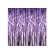 Pink Metallic Fringe Curtain Party Room Decor 3' x 8' - Walmart.com