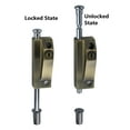 FIREFLYWEB Spring Loaded Latch pin Heavy Duty Sliding Bolt Marine Grade ...