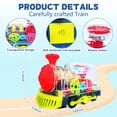 Musical Kids Gear Train Toy, Transparent Design with Lights, Early ...