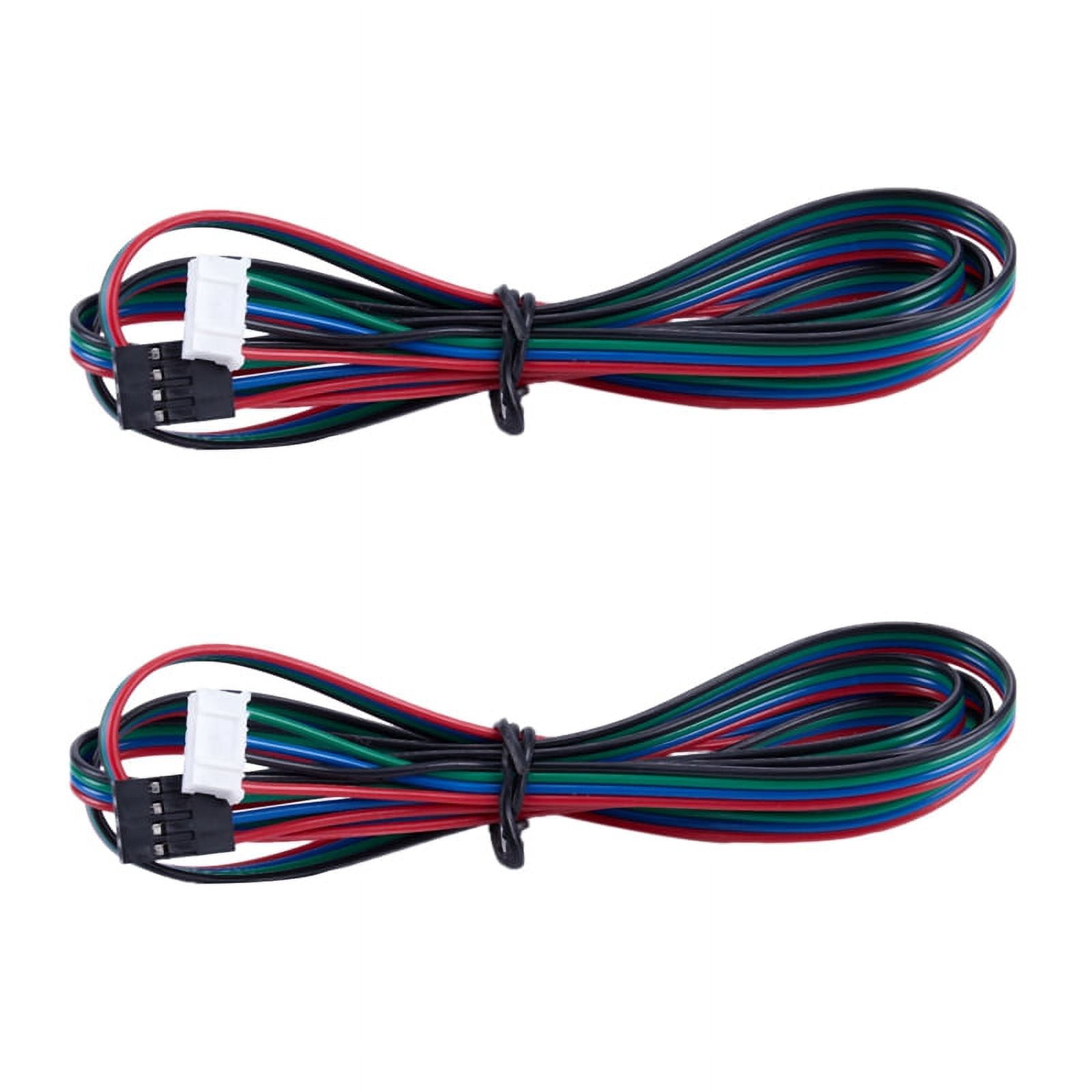 2X Cable de Motor Paso A Paso NEMA 17 Extendido 1M de Largo 4 Impresora ...