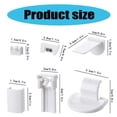 36Pcs Pleated Blind Bracket Kits Window Shade Mounting Clamp Support ...