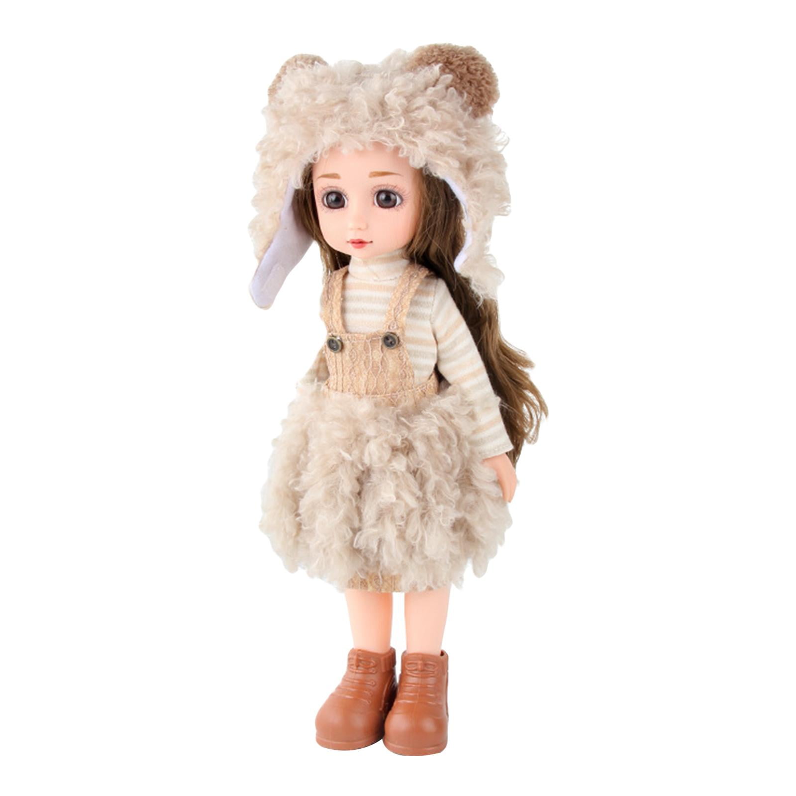 12 Inch Girl Doll Princess Dress Up Doll Toy DIY Toys Lovely Baby Doll ...