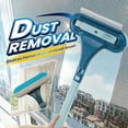 Window Screen Cleaner 2in1 Squeegee Groove for Patio Door Porch ...