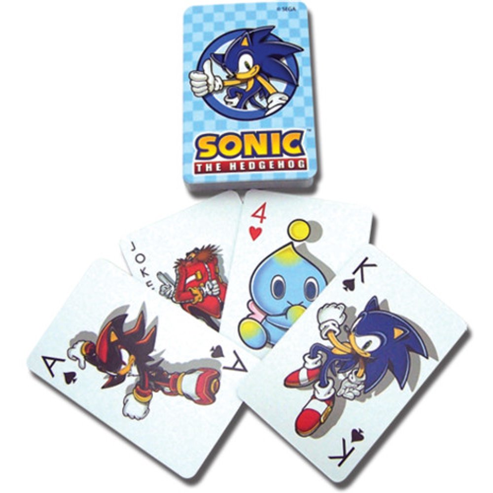 Sonic The Hedgehog Sonic Playing Card - Walmart.com - Walmart.com