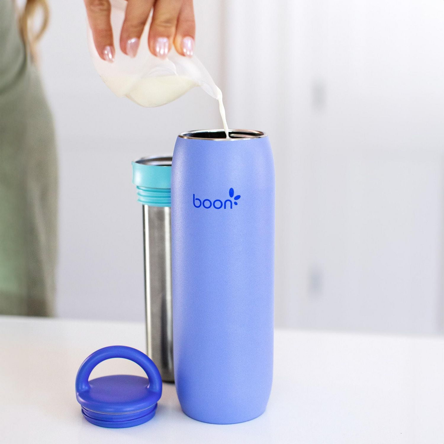 Click here for Boon Frosh Portable Steel Milk Chiller Blue prices