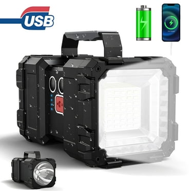 4-in-1 Quad Core Flashlight with COB Side Light | USB Rechargeable ...