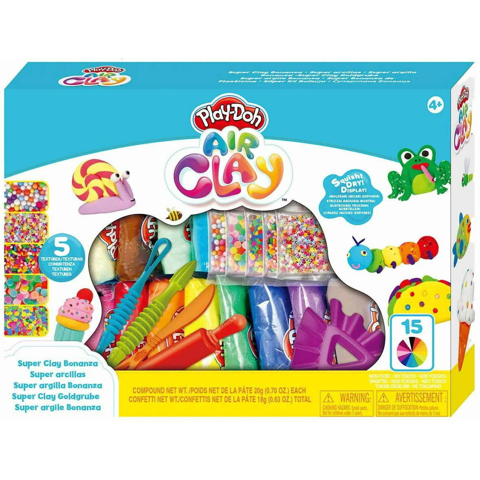 Click here for Play-Doh Air Clay Super Clay Bonanza Play Set prices