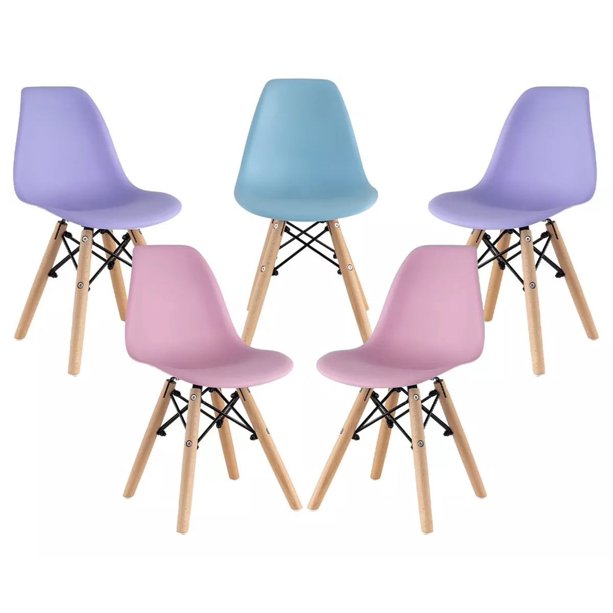 Sillas Infantiles para Niños con Asiento Ergonomico de Plastico y ...