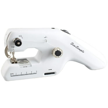 Michley Portable 16-Stitch Sewing Machine with Accessory Compartment ...