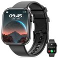 Carkira Wireless Smart Watch for Men, IP67 Waterproof, 1.85 inch Full ...