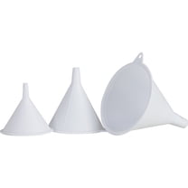 Norpro, Plastic Funnel, Set of 3, White Narrow Spout - Walmart.com