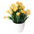 Artificial Lotus Flower Potted Plant Home Decor Wedding Outdoor ...