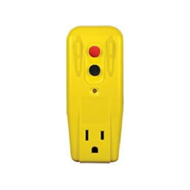 TRC 14650006-6 Shockshield White GFCI Plug with Surge Protection ...