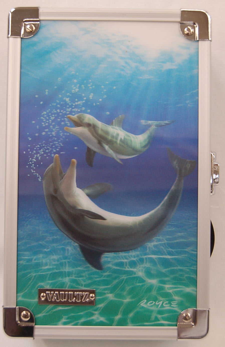 Vaultz Lenticular Pencil Box, Dolphins - Walmart.com