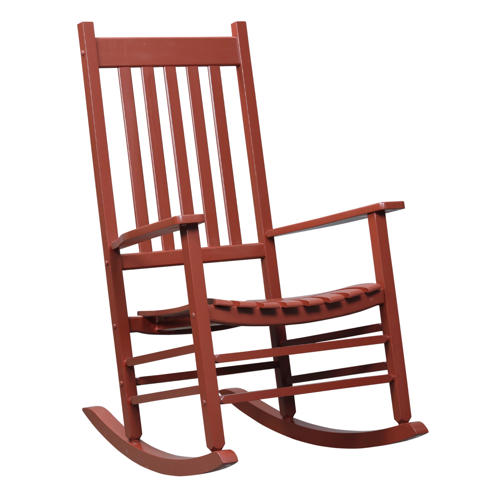Rustic Wooden Rocking Chair