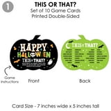 Big Dot of Happiness Jack-O'-Lantern - 4 Kids Halloween Games - Pumpkin ...