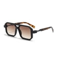 2026 Retro Square Frame Sunglasses Unisex European and American Style ...