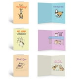 Variety of Funny Dog Themed Greeting Cards - 9 Cards with Envelopes ...