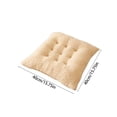 Anckoeil All-Season Extra-Thick Seat Cushion, Non-Slip Solid-Color ...
