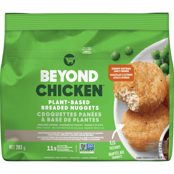 Beyond Meat Chicken Plant-Based Breaded Nuggets, 283g, Beyond Meat ...