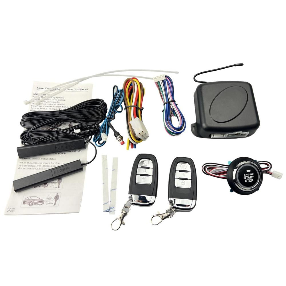 Keyless Entry Car Kit | Universal DC12V Remote Start System | With 2 ...